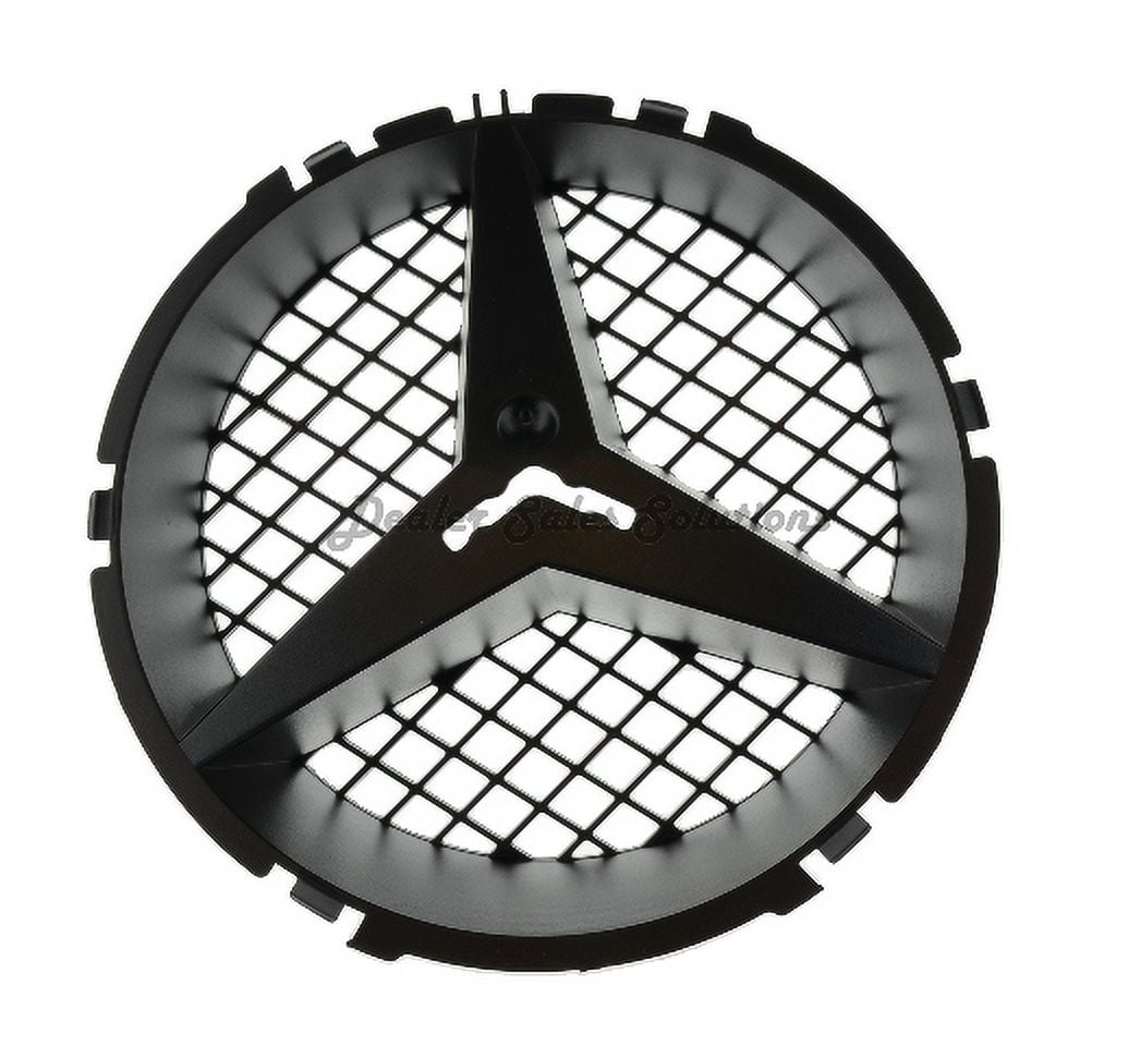 New Genuine Mercedes Front Bumper Emblem Badge Name Plate Support OEM ...