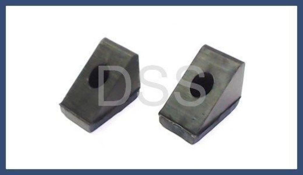 New Genuine Mercedes Hood Rest Rubber buffer Wedge Fender Set (x2 ...