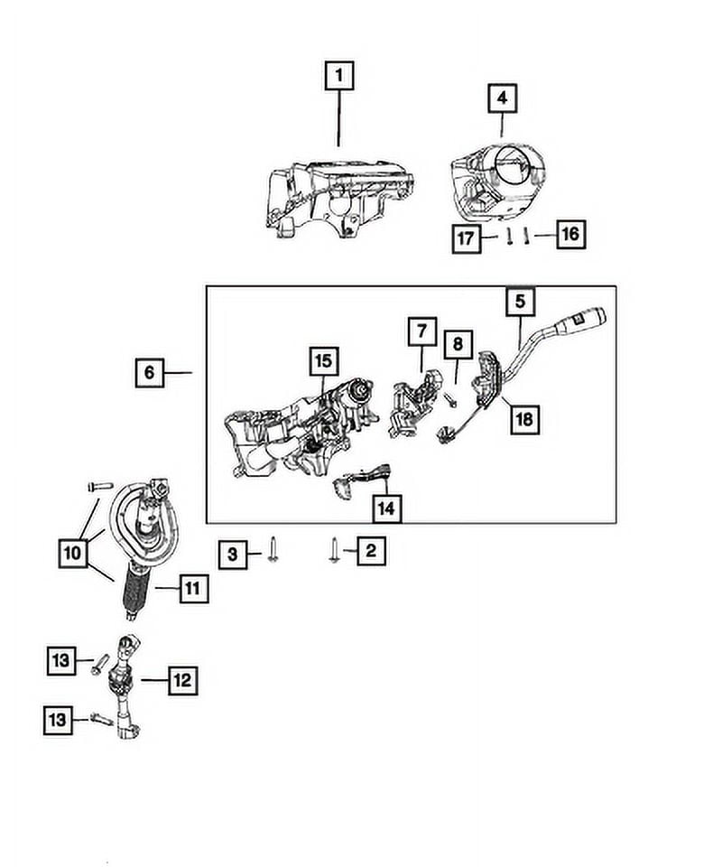New Genuine Mopar Boot Gear Shift Lever 2011-2022 OE 68400287AA ...