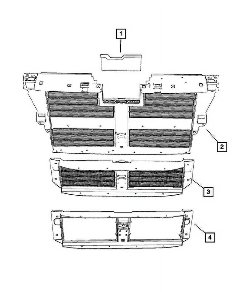 New Genuine Mopar Cover Latch Access 2021-2023 OE 68460959AA - Walmart.com