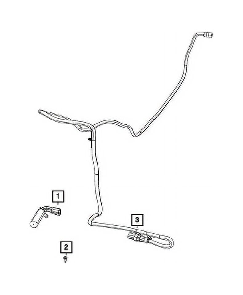New Genuine Mopar Heater Engine Block Heater 2019-2024 OE 68409910AB ...
