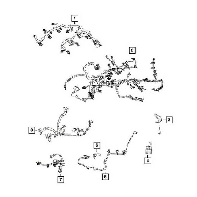 New Genuine Mopar Relay Radiator Fan OE 68094656AA - Walmart.com