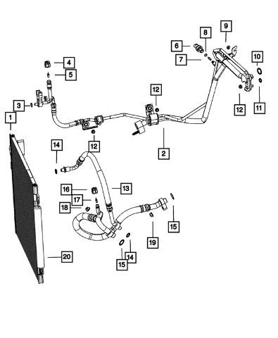New Genuine Mopar Seal Slim Line OE 68142219AA - Walmart.com