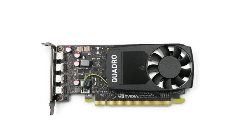 New Genuine NV P1000 4miniDP 4GB LP Video Card for Lenovo ThinkStation ...