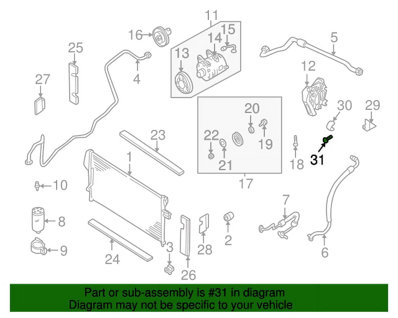 New Genuine Nissan Bolt-Hex 081468251G / 08146-8251G OEM - Walmart.com