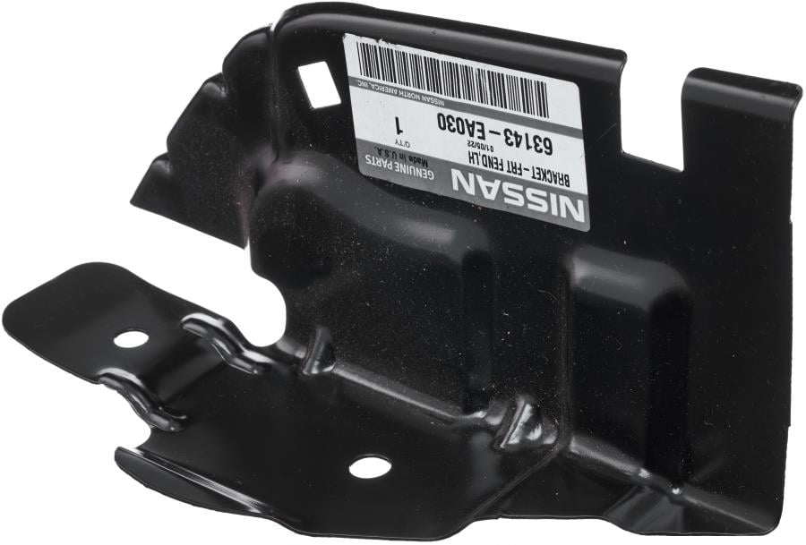New Genuine Nissan Bracket Front Fender,Lh 63143EA030 / 63143-EA030 OEM ...