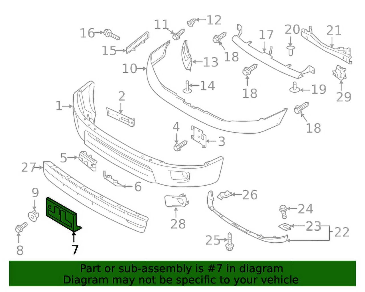 New Genuine Nissan Bracket-Licence Plate 96210EZ00A / 96210-EZ00A OEM ...