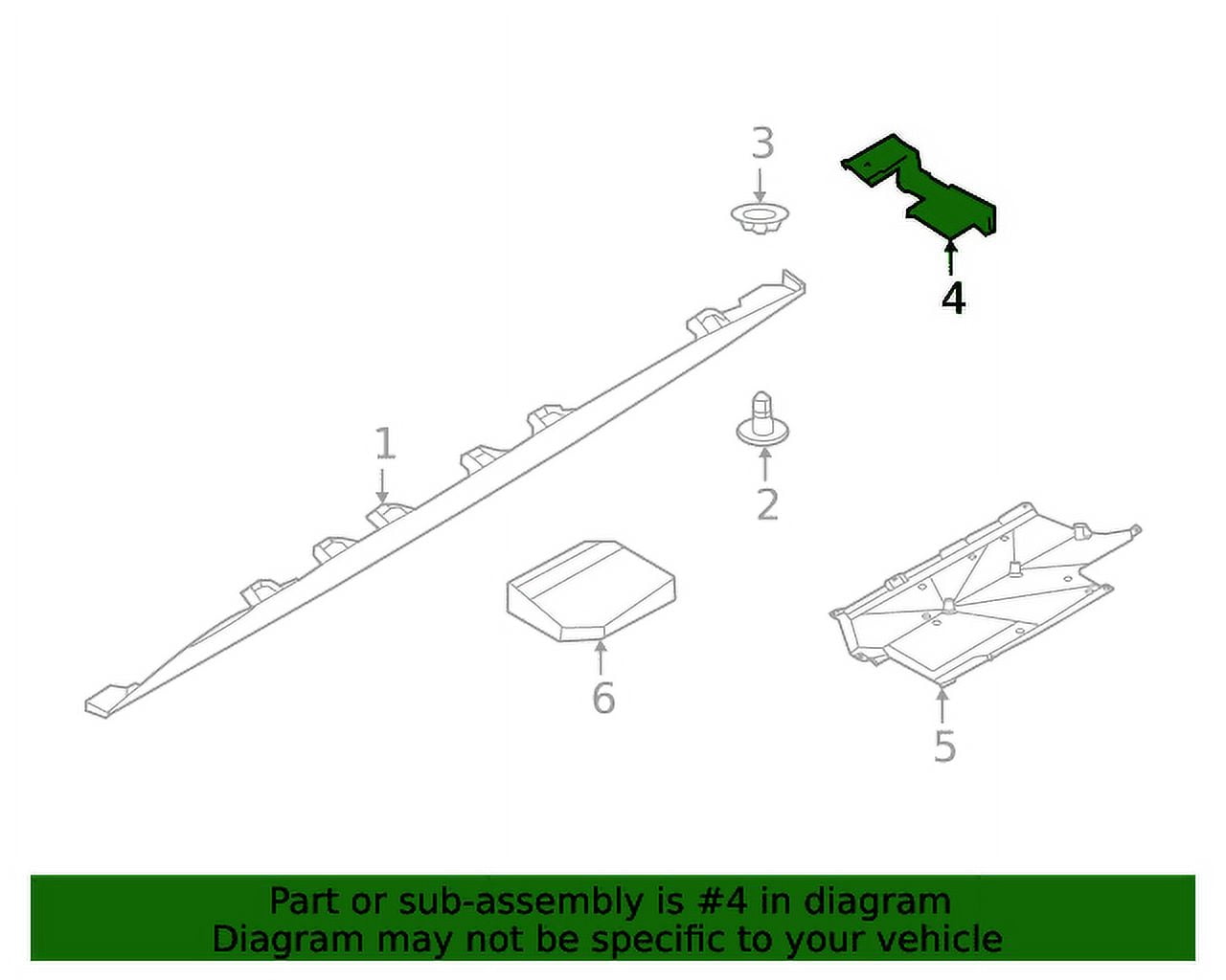 New Genuine Nissan Deflector Wind,Rear Wheel House Rh 938826LD0A OEM ...