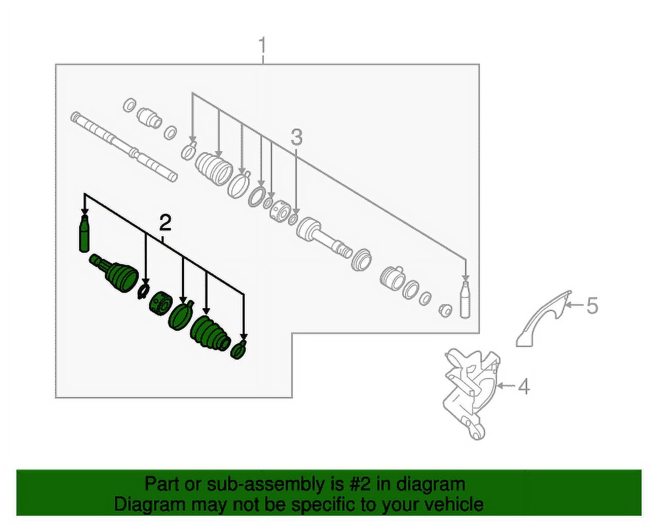 New Genuine Nissan Dust Boot Kit Repair,Outer C92DAJA02A / C92DA-JA02A ...