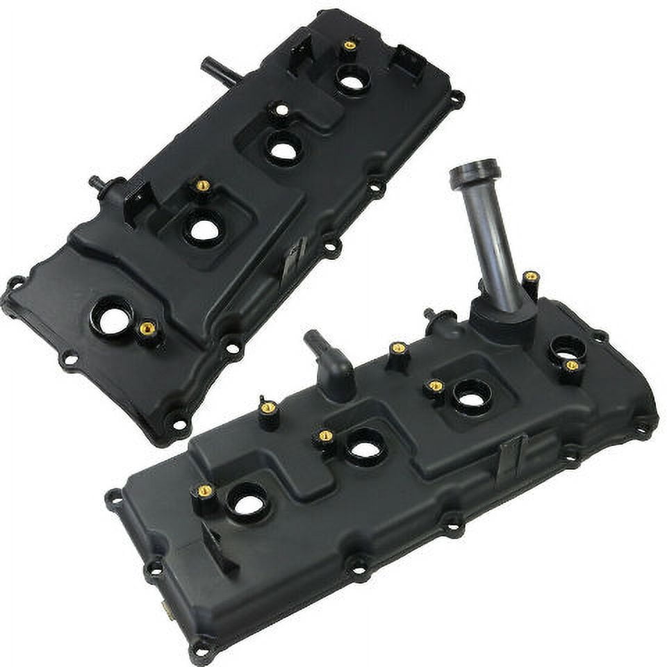 New Genuine Nissan Engine Valve Cover Assembly Set Left & Right OE ...