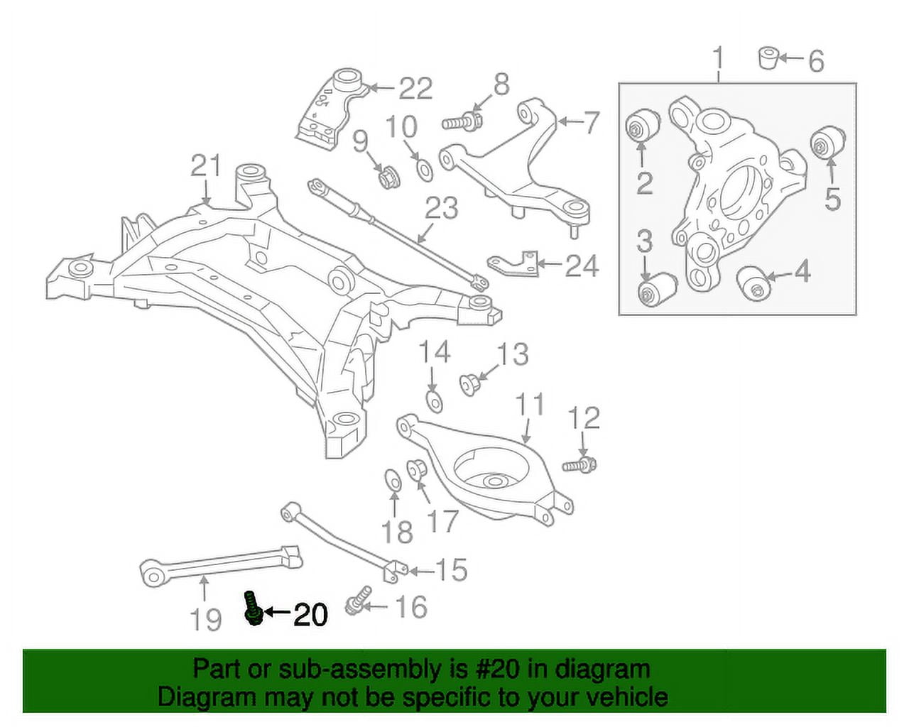 New Genuine Nissan / Infiniti Bolt 554794P00A / 55479-4P00A OEM ...