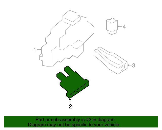 New Genuine Nissan / Infiniti Fuse 243198992C OEM - Walmart.com