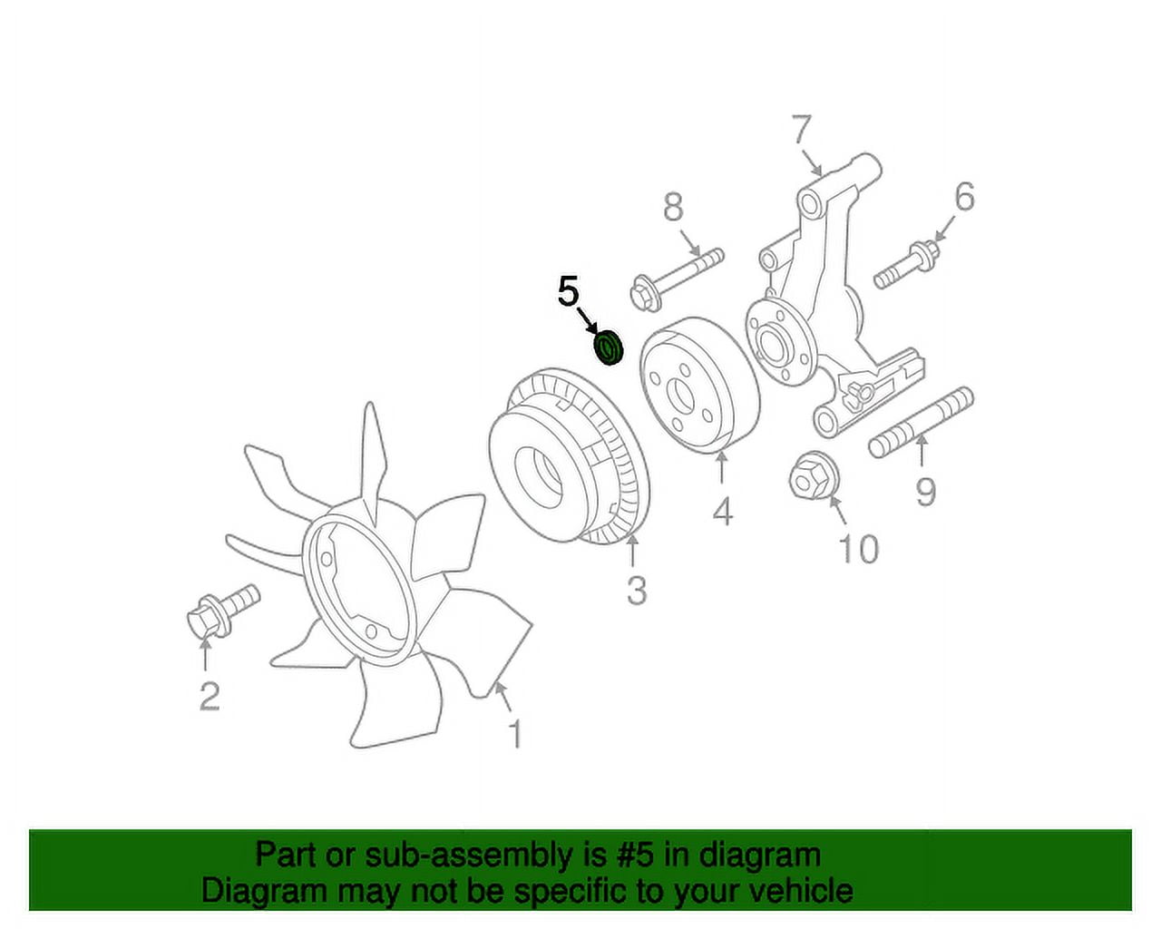 New Genuine Nissan / Infiniti Nut 0122500751 / 01225-00751 OEM ...