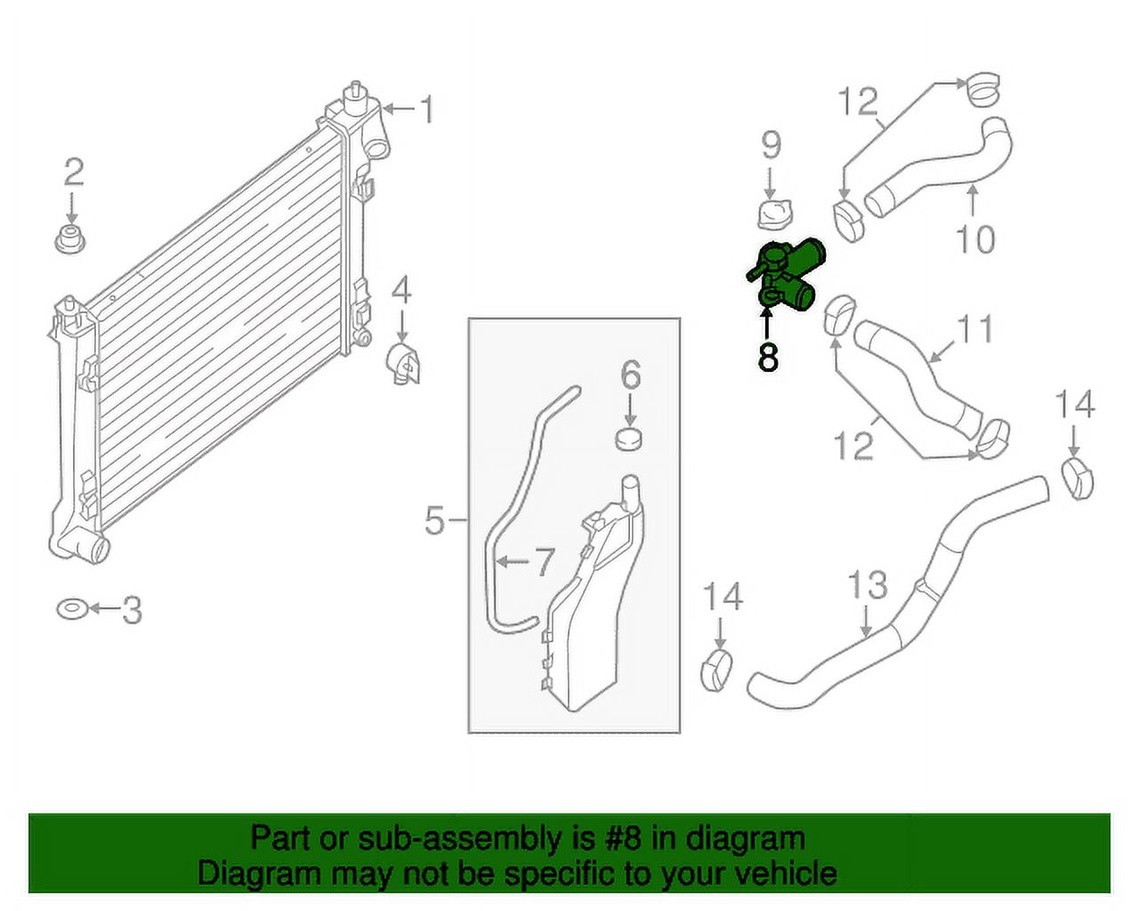 New Genuine Nissan Neck Assy-Filler 214183RA0A / 21418-3RA0A OEM ...