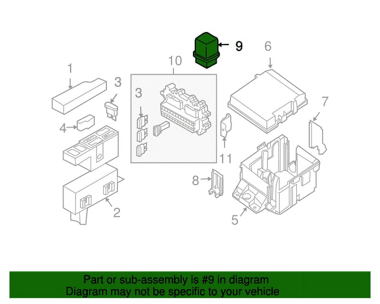 New Genuine Nissan Relay OE 2523079982 - Walmart.com