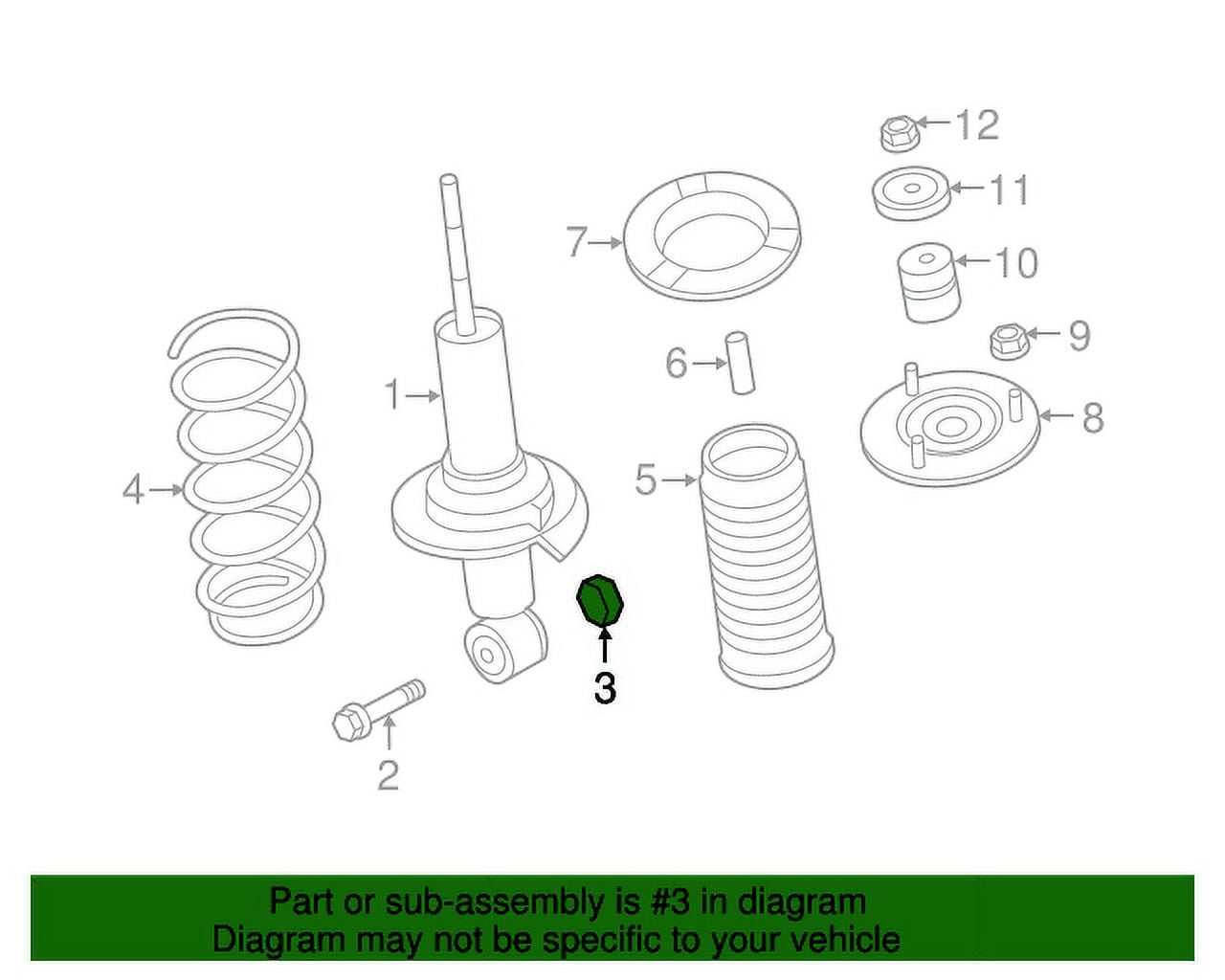 New Genuine Nissan Standard Hardware 089186461A / 08918-6461A OEM ...
