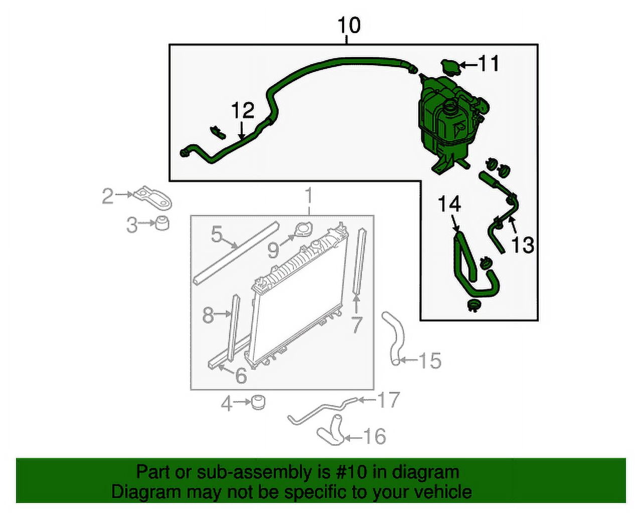 New Genuine Nissan Tank Assy-Reserve 21710ZL01A / 21710-ZL01A OEM ...