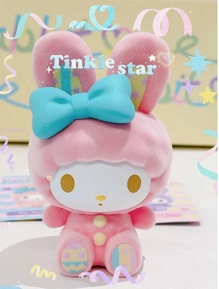 New Genuine Sanrio Rabbit Series Blind Box Flocking Kuromi Melody ...