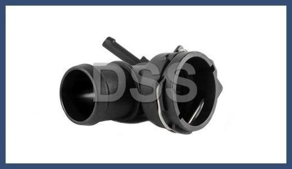 New Genuine VW VOLKSWAGEN Radiator Coolant Hose Line Upper Coupling ...