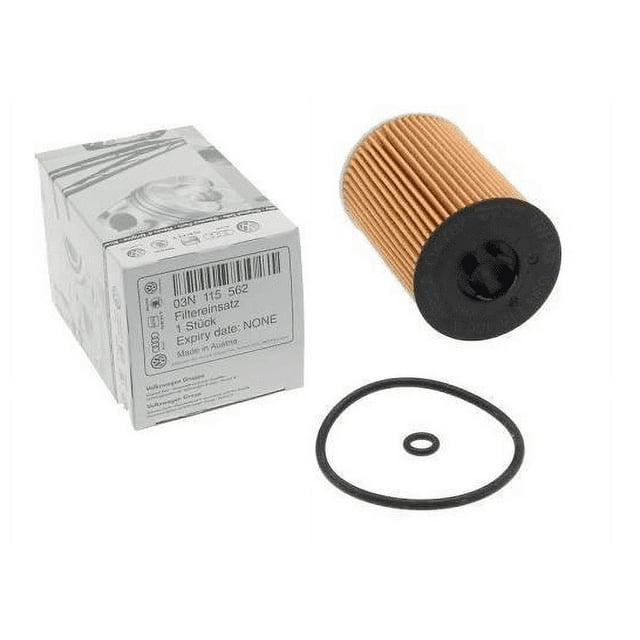 New Genuine Volkswagen Engine Oil Filter Set (x2) OE 03N115562B ...
