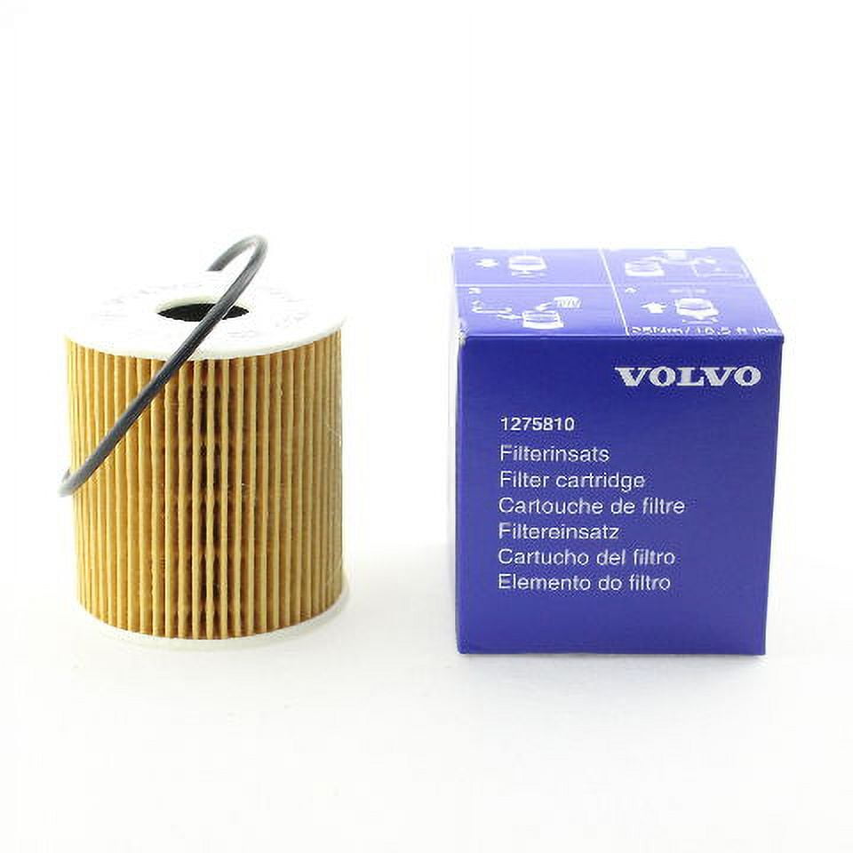 New Genuine Volvo Engine Oil Filter w/ Gasket Seal OE 1275810 - Walmart.com