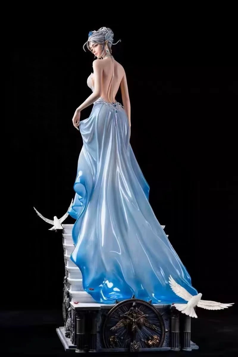 New GhostBlade Ice Princess Haikin Yan (Blue Ver) Character Anime Model ...
