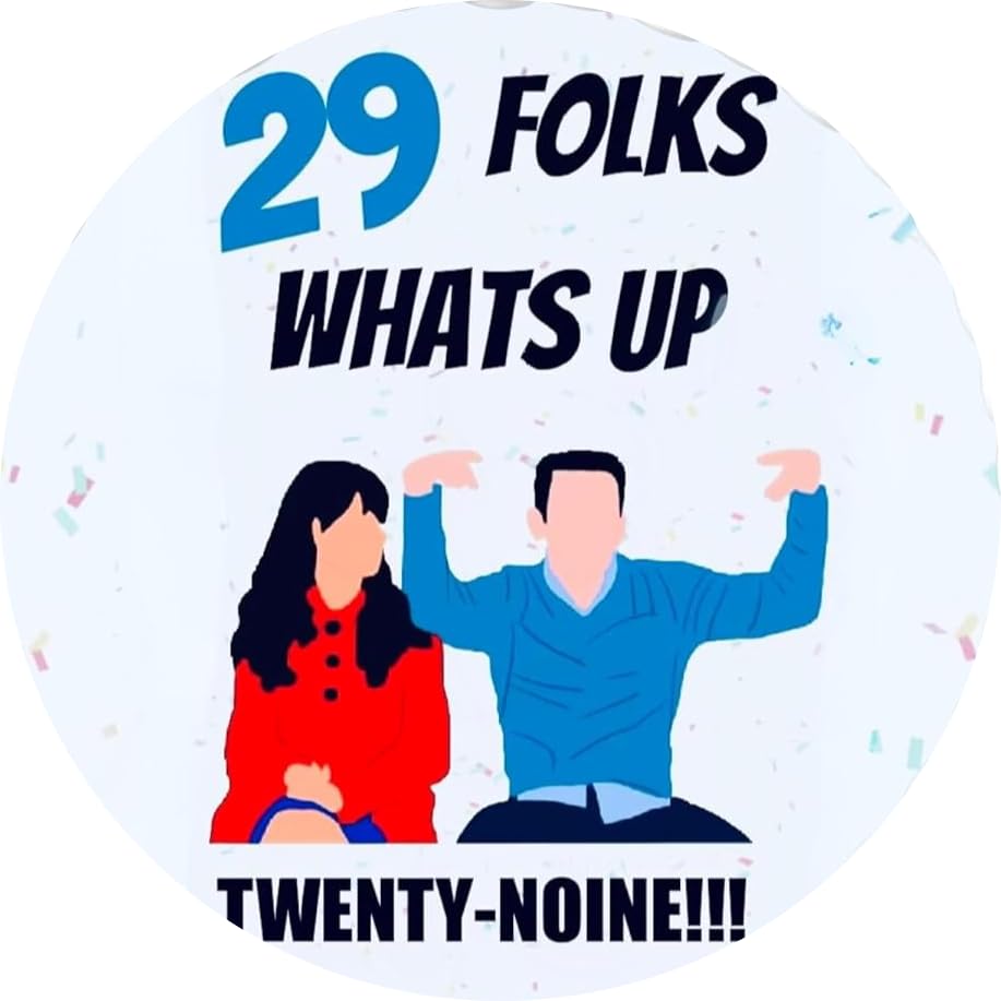 New Girl 29 Folks Whats Up Birthday Edible Image Edible Cake Topper ...