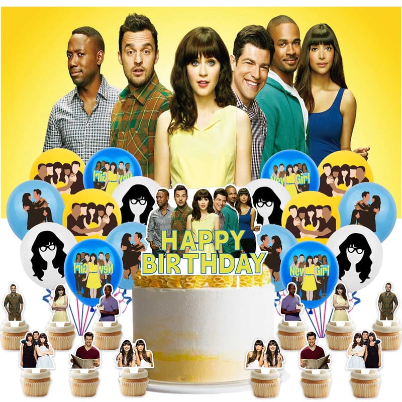 New Girl Twenty Nine Party Supplies Latex Balloons Decor Banner ...