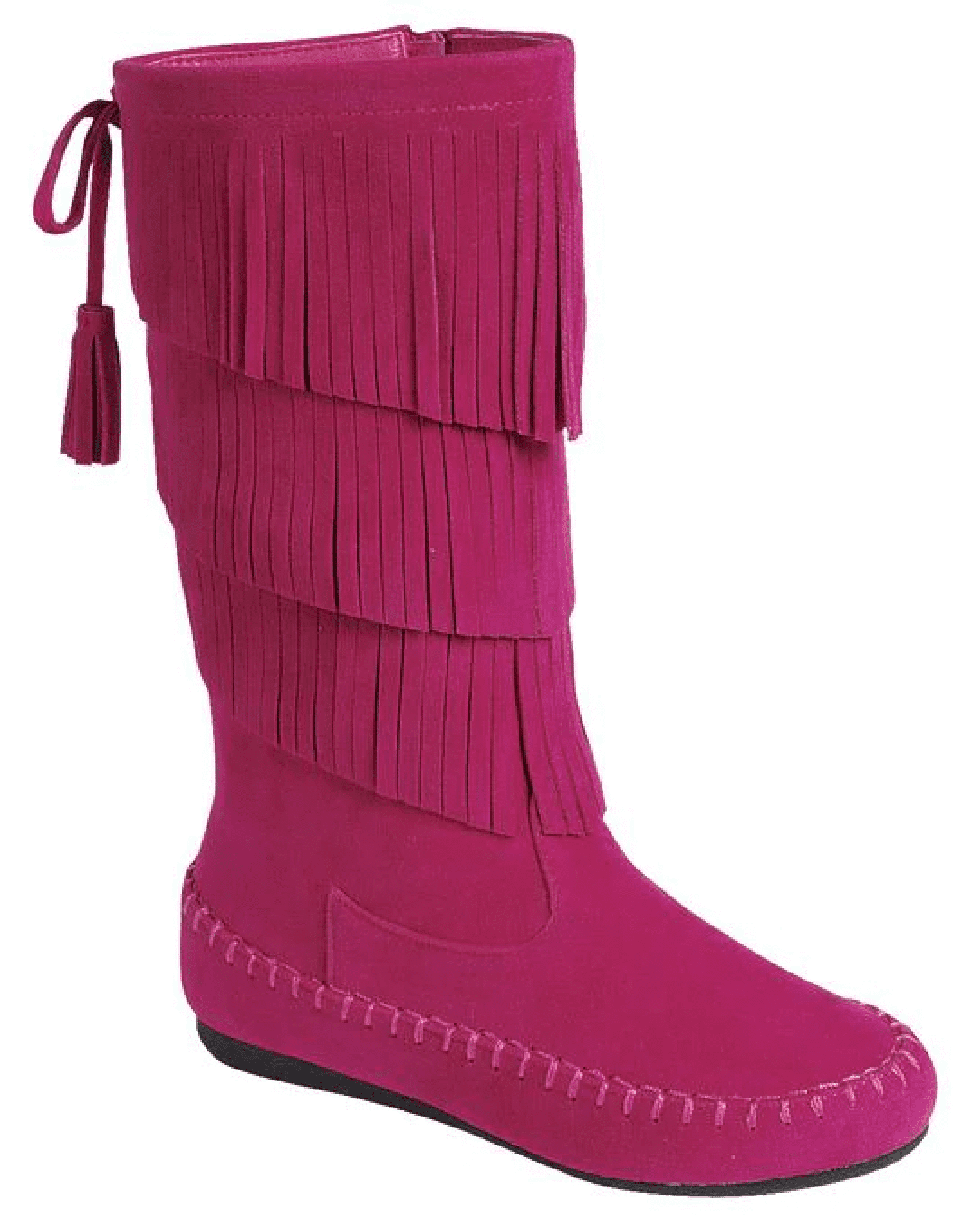 New Girls Suede Fringe Tassel Moccasin Faux Suede Fashion Children ...