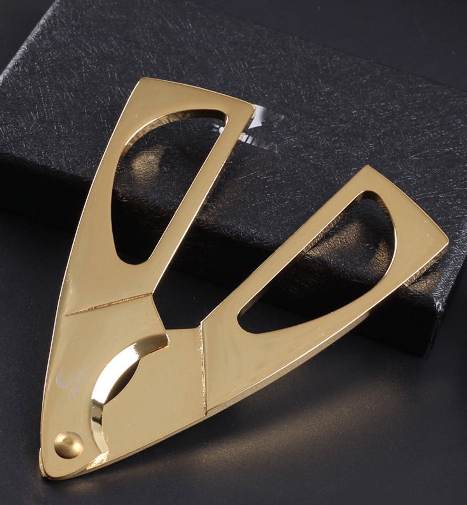 New Gold Cigar Cutter Pocket Gadgets Zigarre Cutter Knife Cuban ...