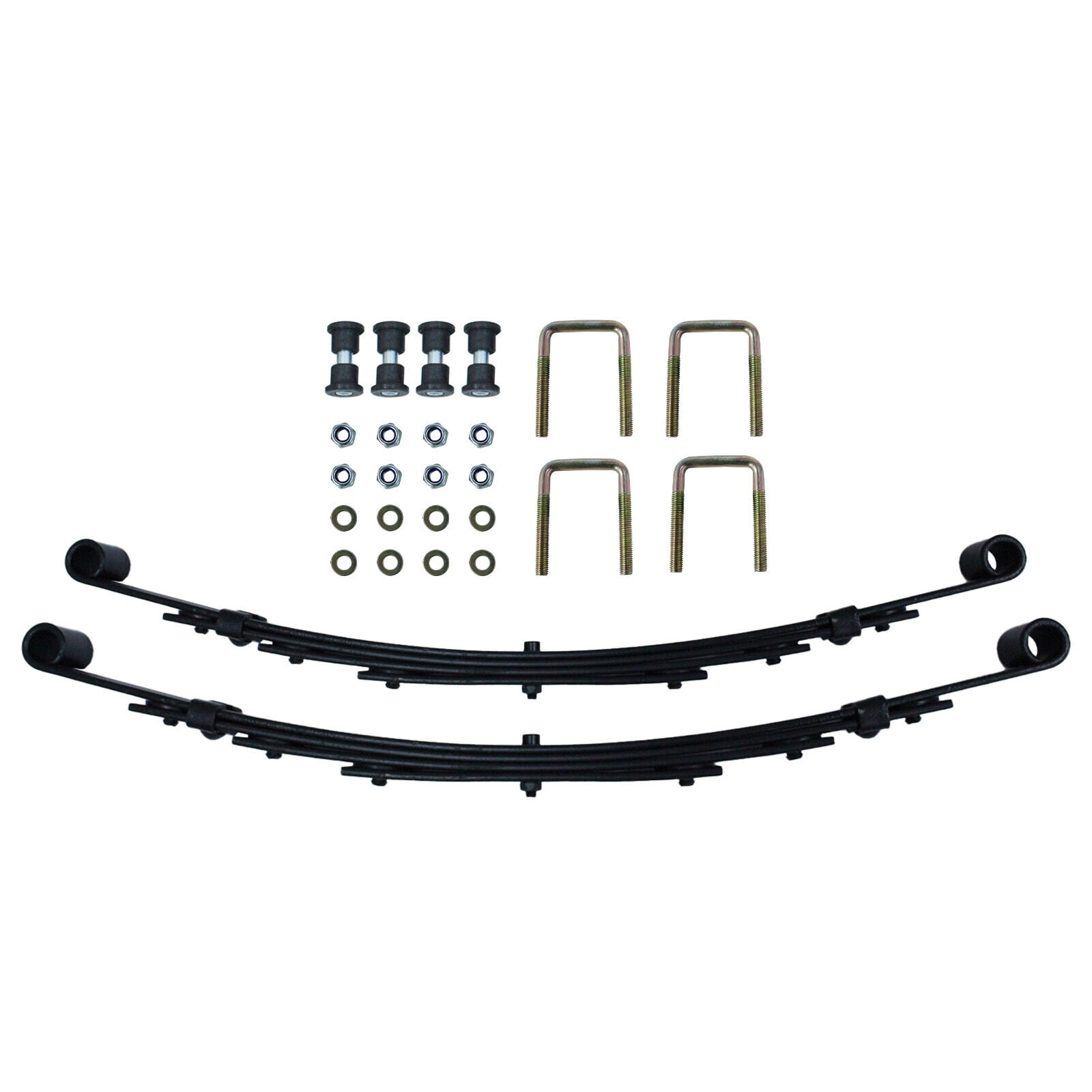 New Golf Cart Rear Heavy Duty Spring Kit 4-Leaf For 1994-2009 EZGO TXT ...