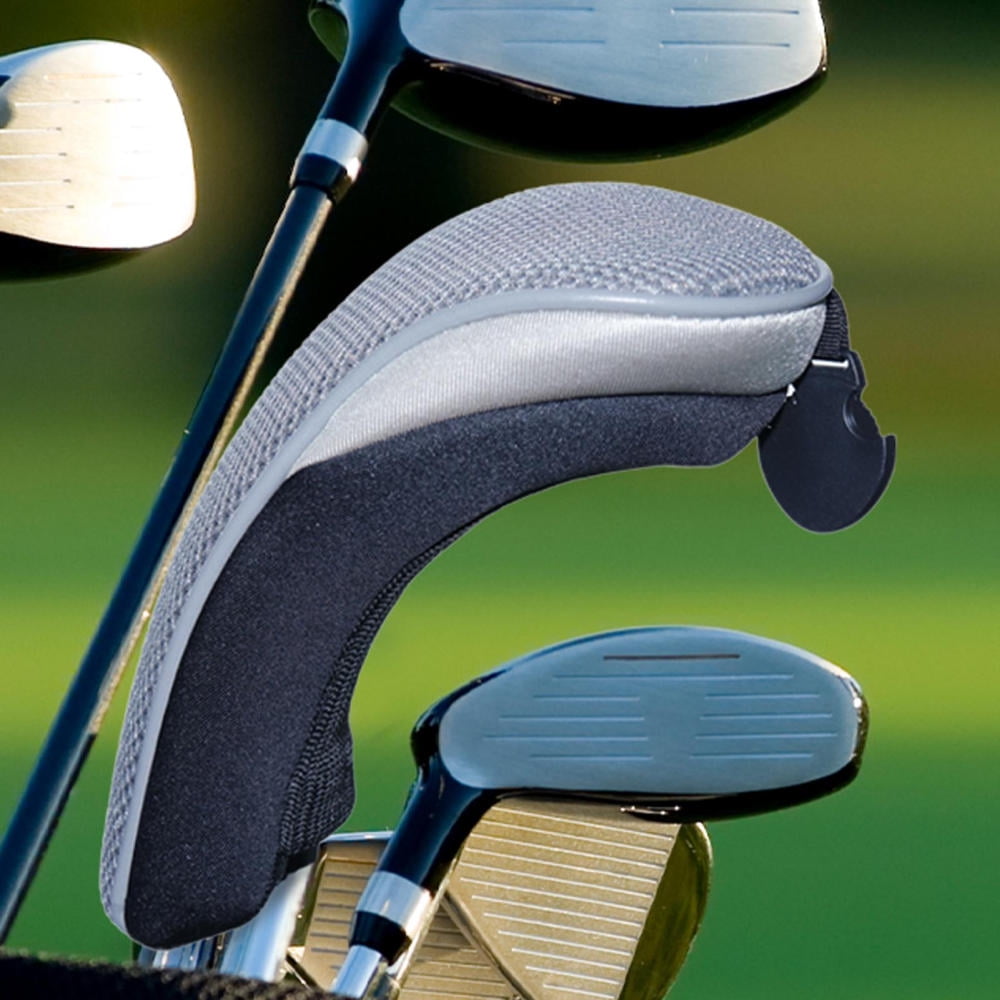 New Golf Headcovers Set Golf Driver Head Covers Fairway Head Covers Wood Headcovers Hybrid Club ...