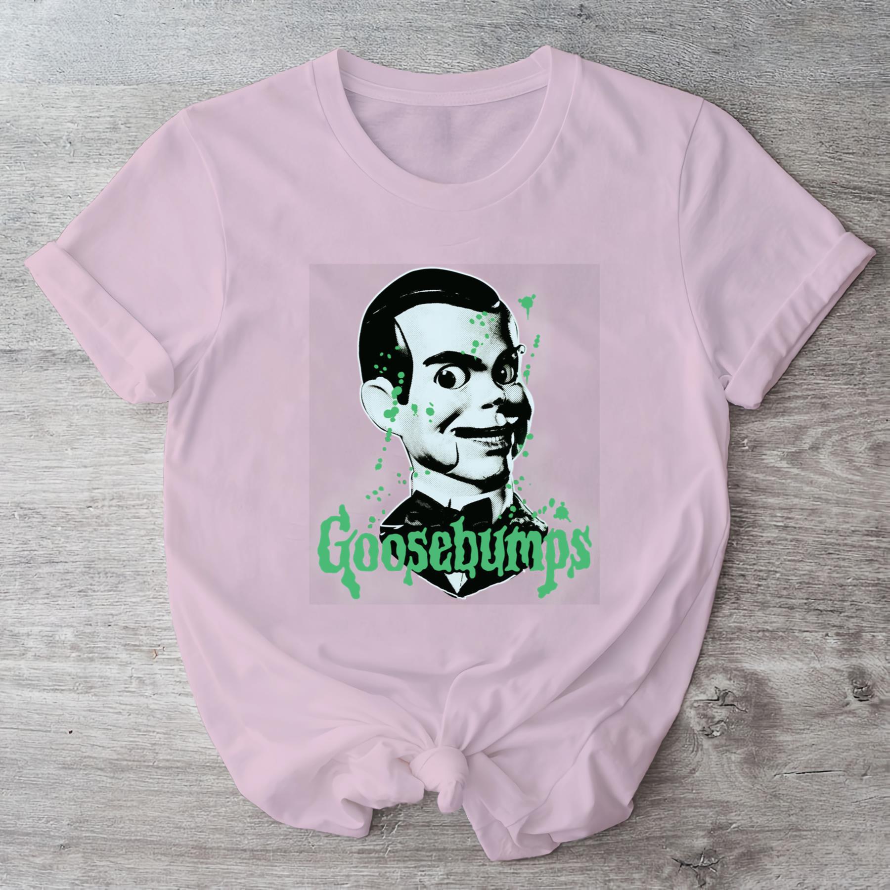 New Goosebumps Slappy the Dummy 1993 Vintage Men's T-Shirt-TH39861 ...