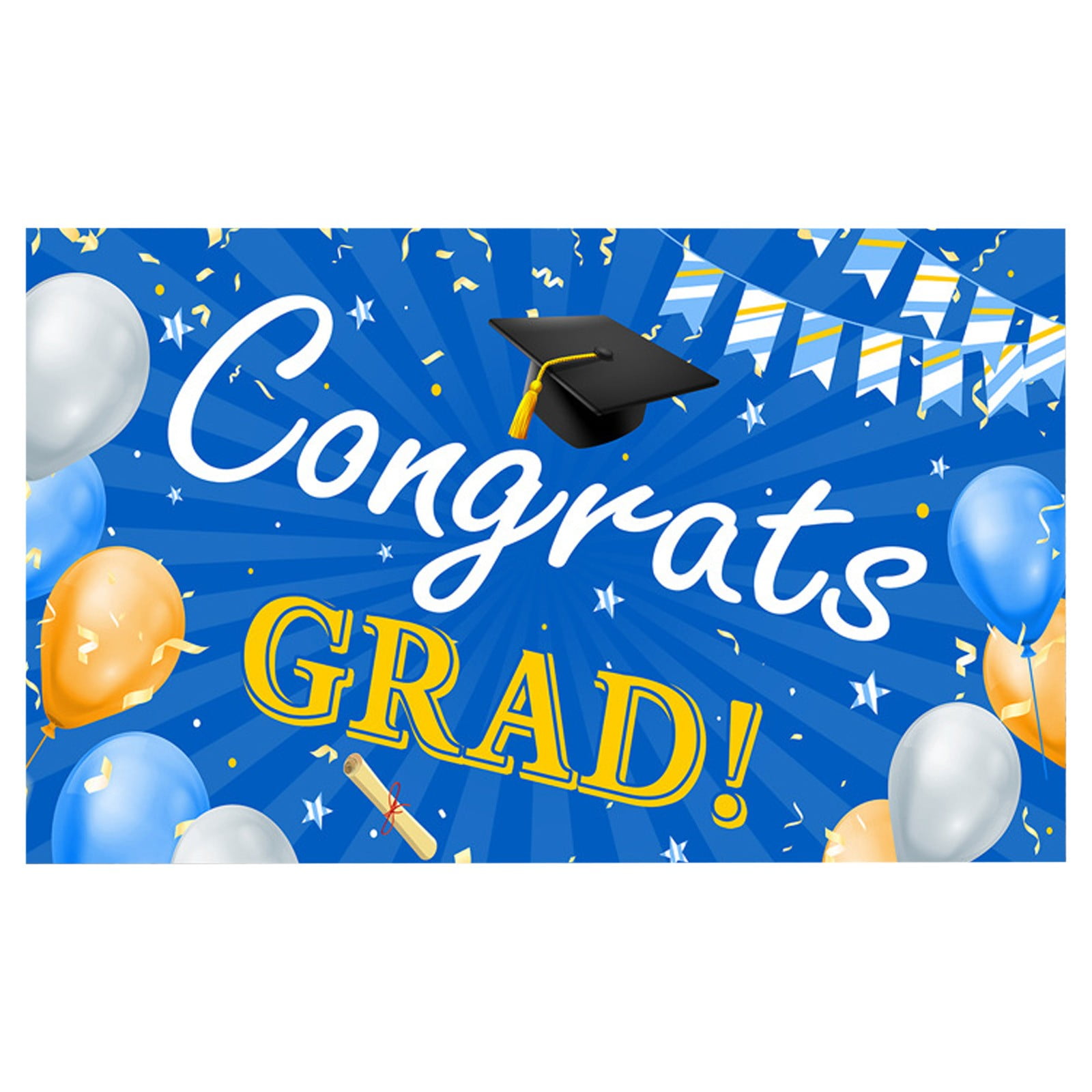 New Graduation SeasonParty Decoration Background Cloth Graduation Party ...