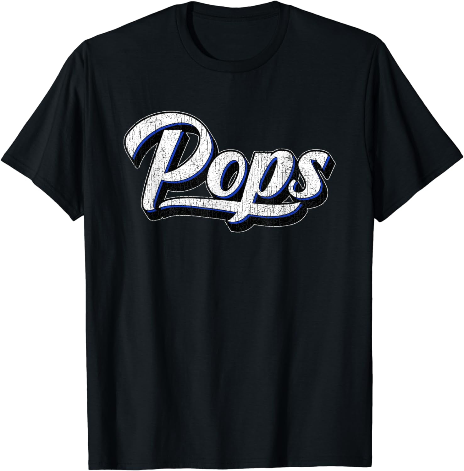 New Grandpa Gift for Dad Called Pops T-Shirt - Walmart.com