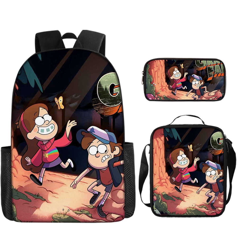 New Gravity Falls bizarre town cartoon schoolbag students backpack ...