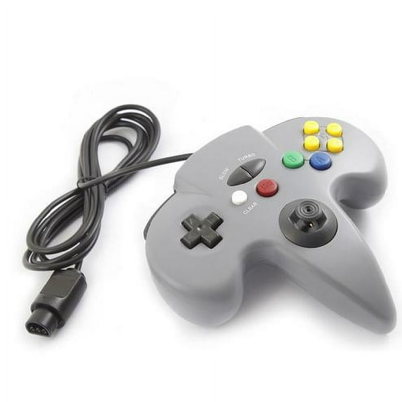 New Gray Controller Game System for Nintendo 64 - Walmart.com