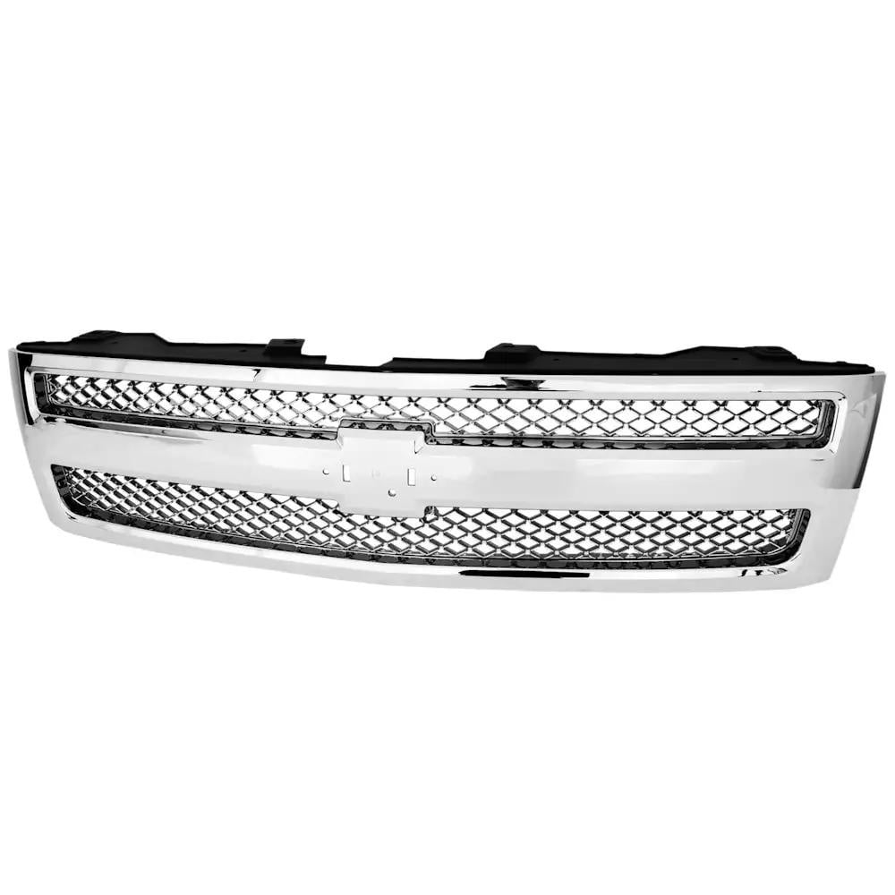 New Grille Assembly Compatible With Chevrolet Silverado 1500 WT 6 Cyl 4 ...