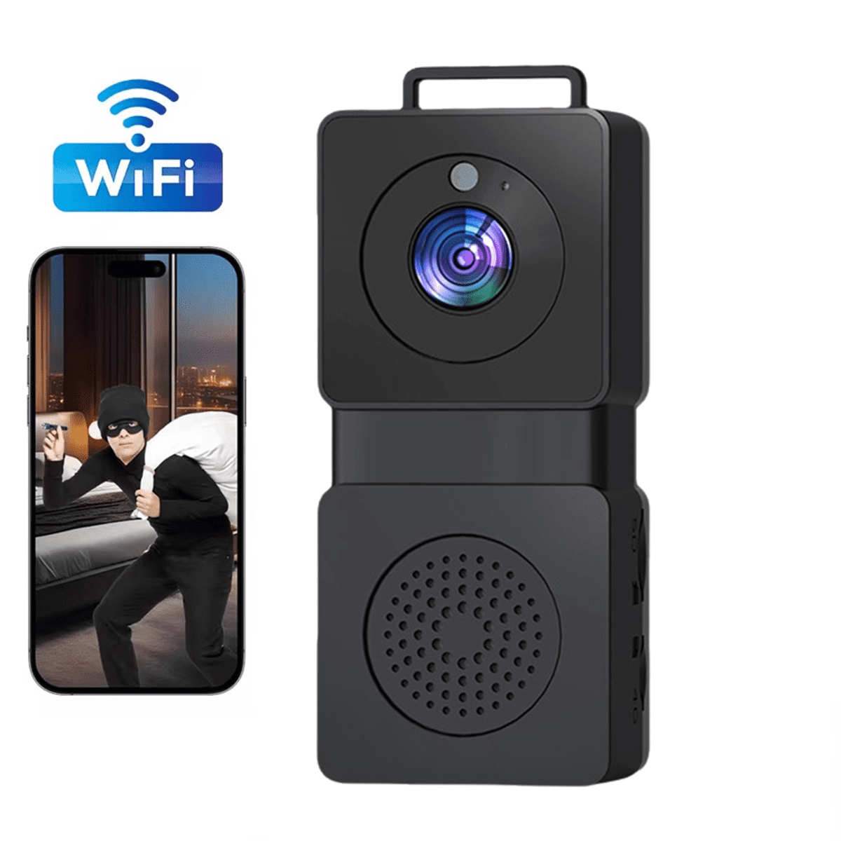 New HD 1080P Wifi Mini Camera Infrared Night Version Portable Digital ...