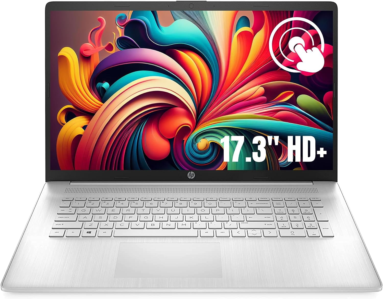 New HP 17.3" HD Touchscreen Laptop,12th Gen Intel Core i7-1255U,16GB ...