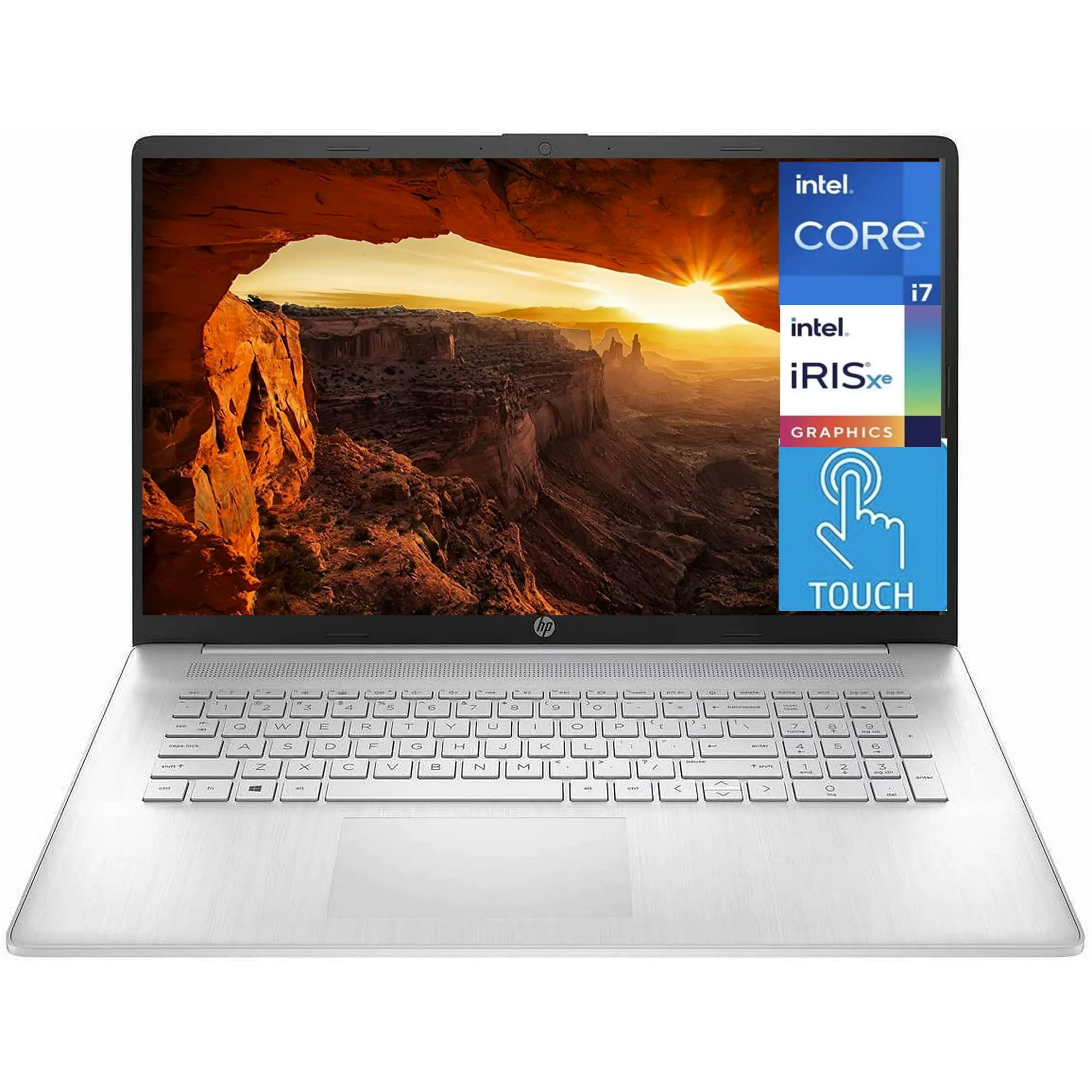 New HP 17.3" Touchscreen Laptop,13 Gen Intel Core i7-1355U,32GB RAM,2TB SSD,Intel Iris Xe ...