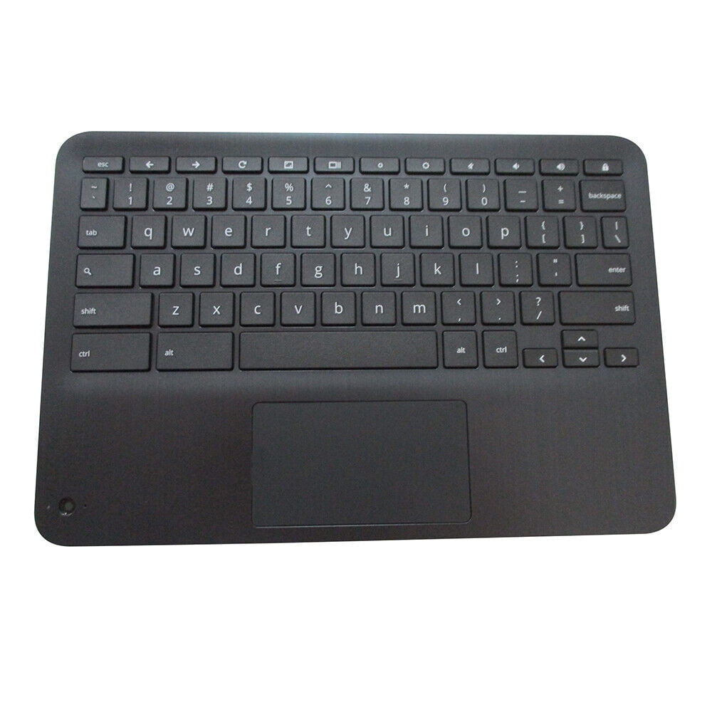 New HP Chromebook 11 G3 EE Palmrest Keyboard Touchpad L92214-001 ...