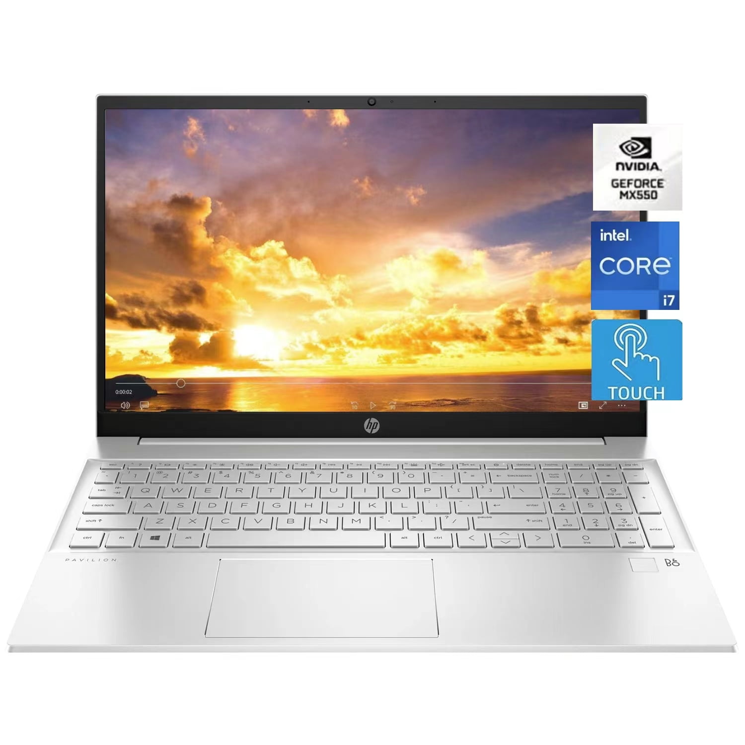 New HP Pavilion 15 Business 15.6" FHD Touchscreen Laptop, 13th Gen Intel Core i7-1355U,NVIDIA ...