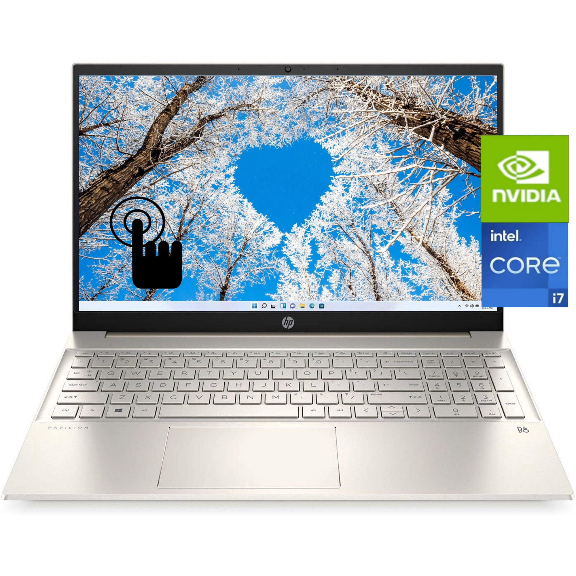 New HP Pavilion 15t-eg300 15.6" FHD Touchscreen Laptop,Intel Core i7 ...