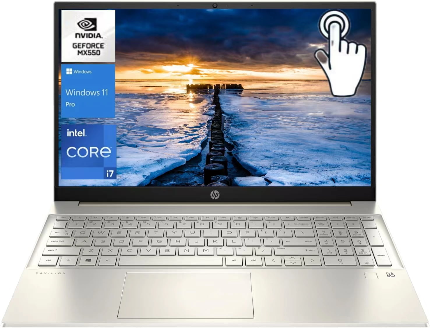 New HP Pavilion 15t-eg300 Laptop, 15.6" FHD Touchscreen,Intel Core i7-1355U,32GB RAM,1TB SSD ...