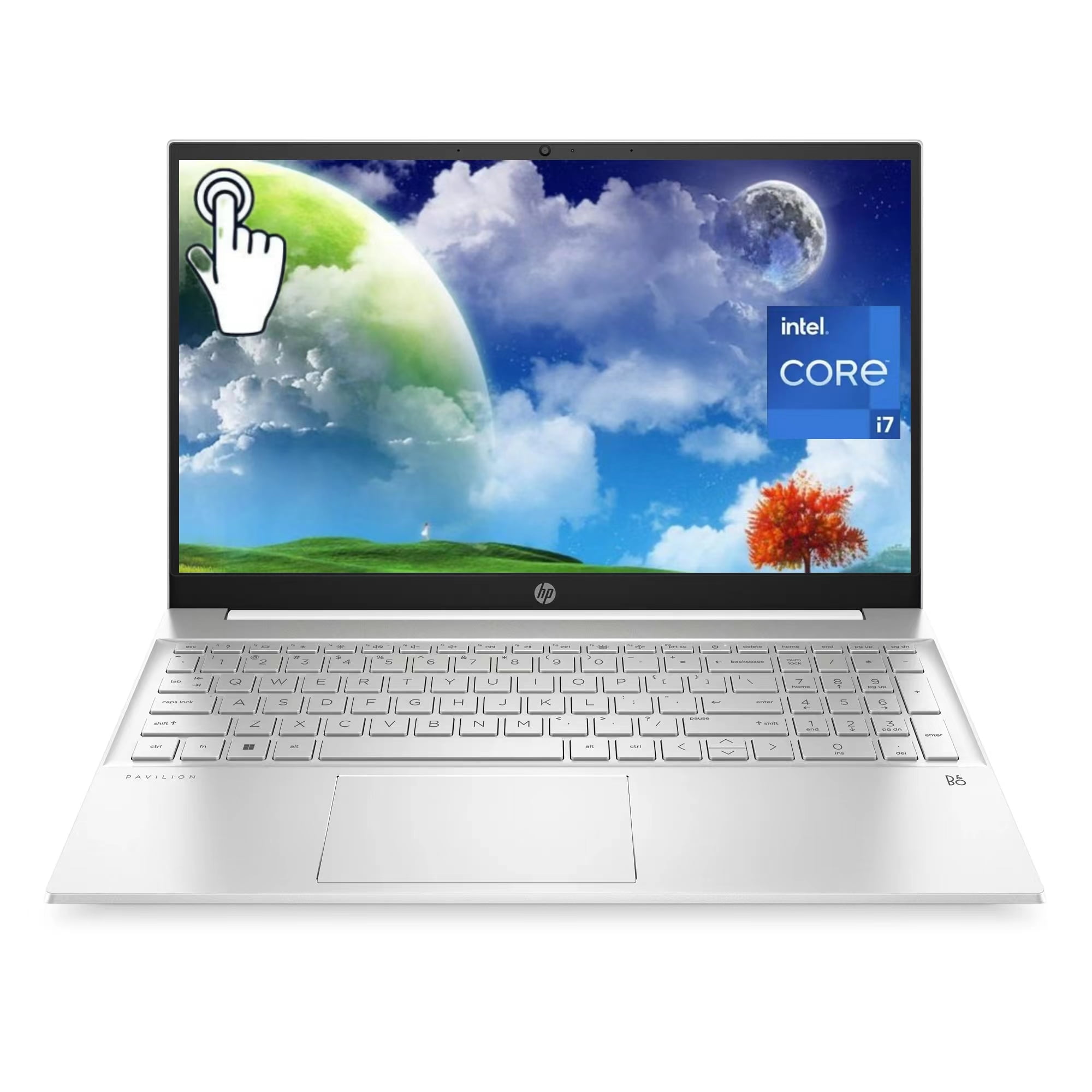 New HP Pavilion 15t-eg300 Laptop, 15.6" FHD Touchscreen,Intel Core i7 ...