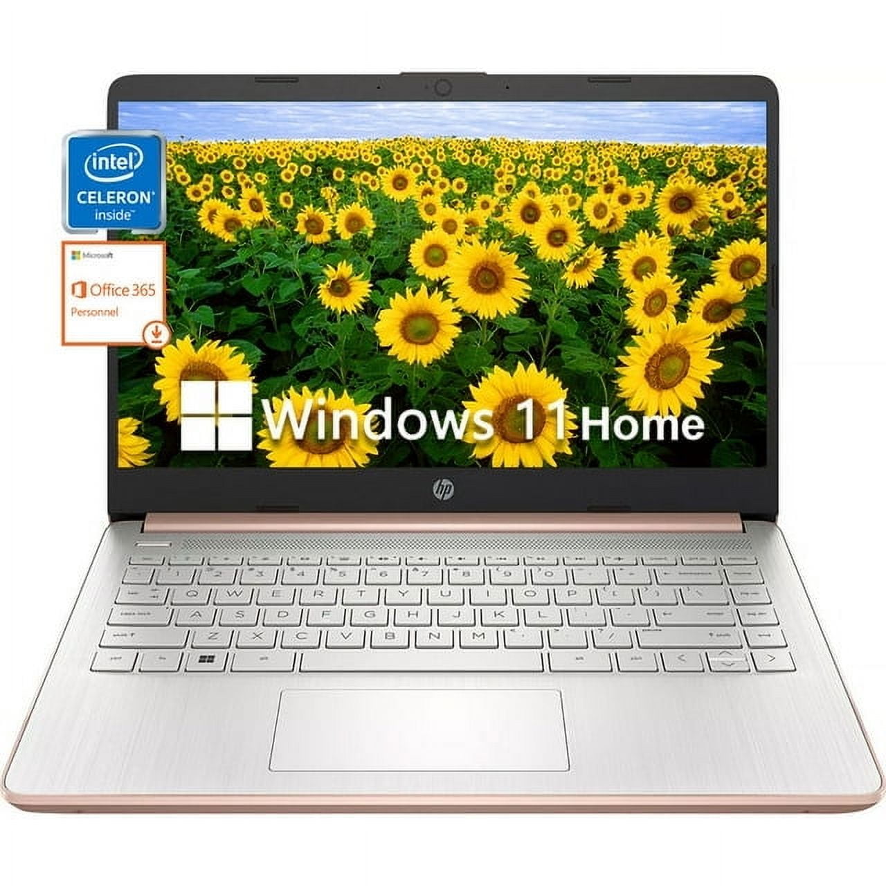 New HP Portable Laptop, Student and Business, 14" HD Display, Intel ...