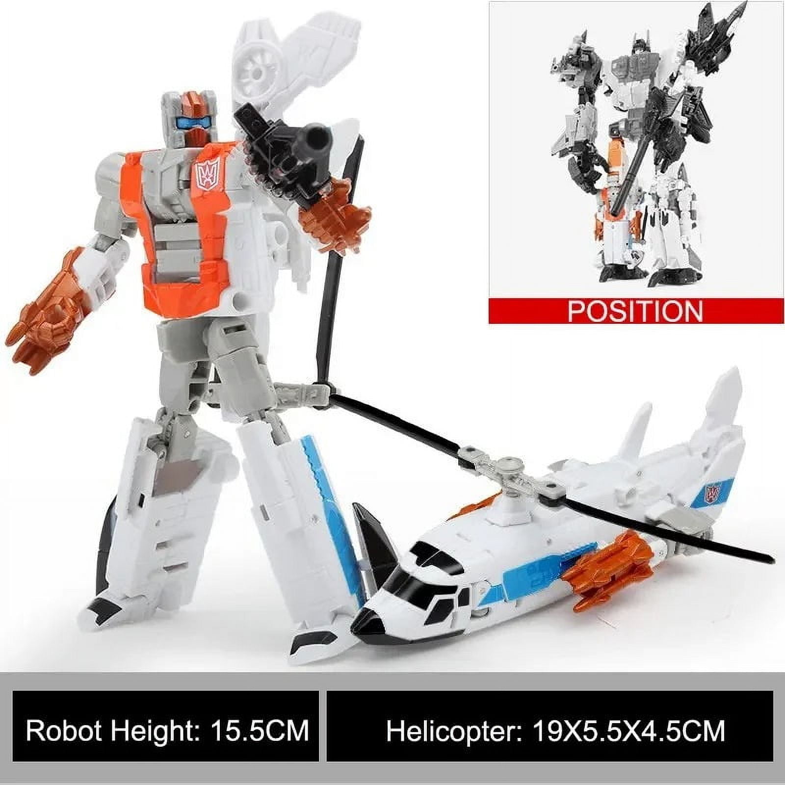 New HaiZhiXing 5in1 Combiners Superion G1 IDW Transformation Action ...