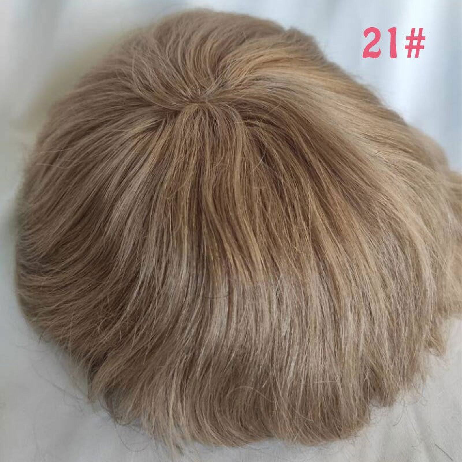 New Hairpiece Q6 Toupee For Men Swiss Lace With PU Base Human Hair ...