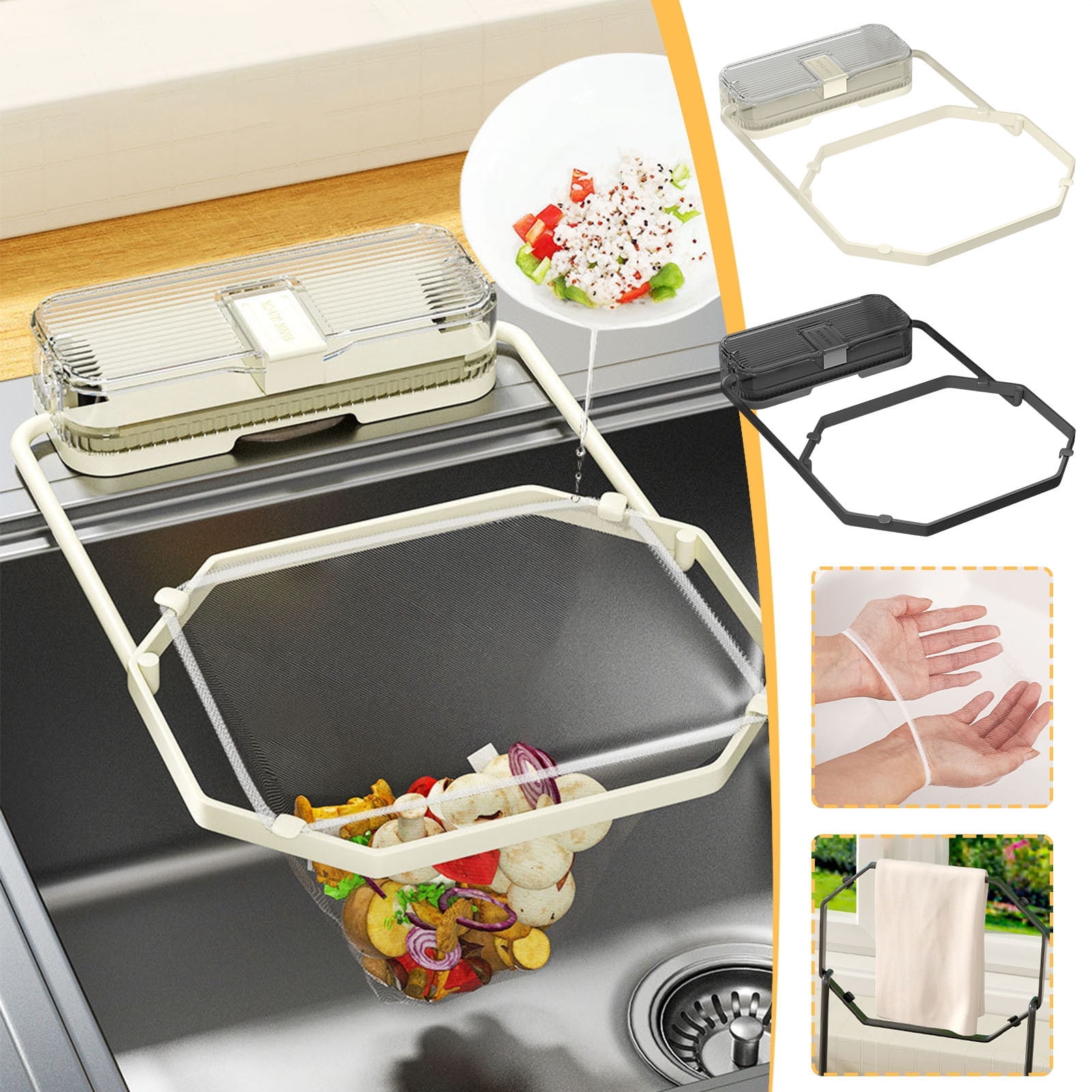 New Halloween Decorations Outdoor Kitchen Sink Garbage Filter Screen ...